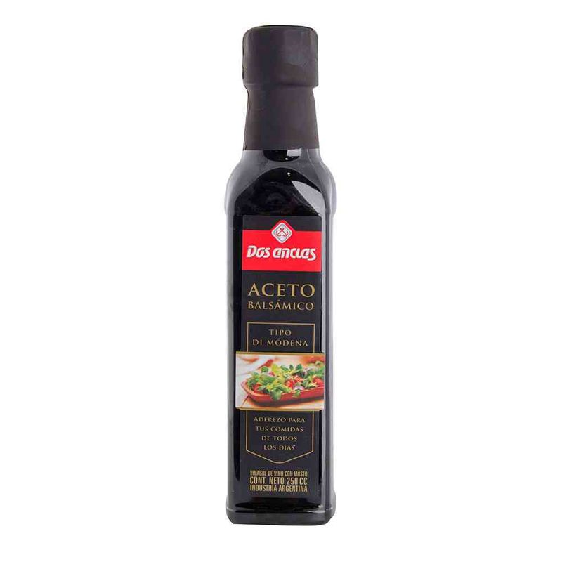 ACETO BALSÁMICO DOS ANCLAS 250 ML - Jumbo