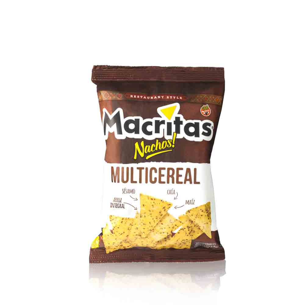 NACHOS MULTICEREAL 90 GR MACRITAS - Disco
