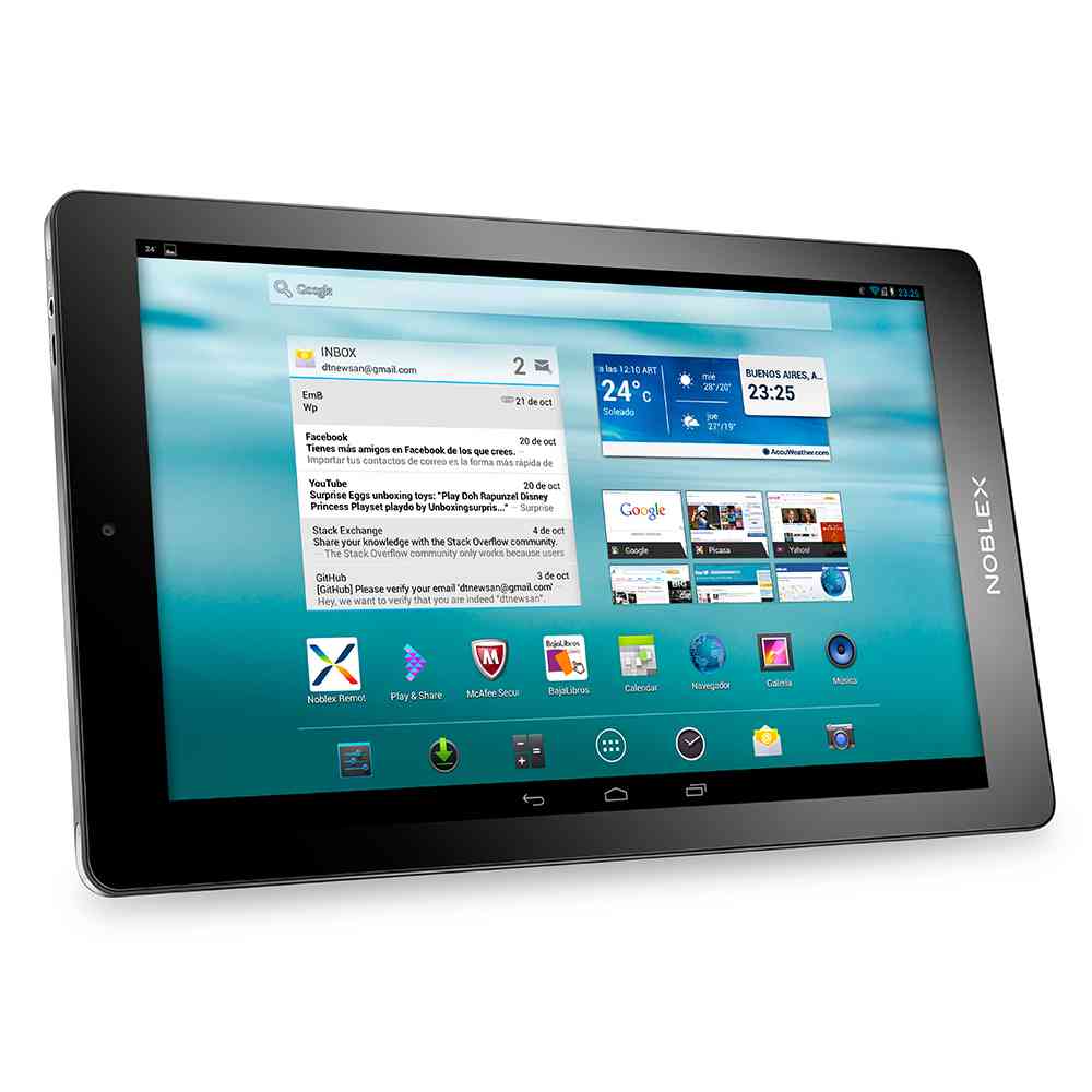 TABLET NOBLEX 8 T8A5I - Disco