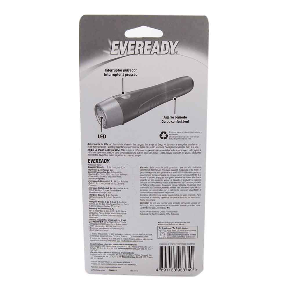 Linterna Led Eveready 2aa Energizer - Vea