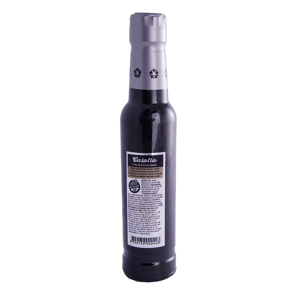 Aceto Balsamico Clasico Casalta 250 Ml - Disco Aceto Balsamico Clasico Casalta 250 Ml - Disco