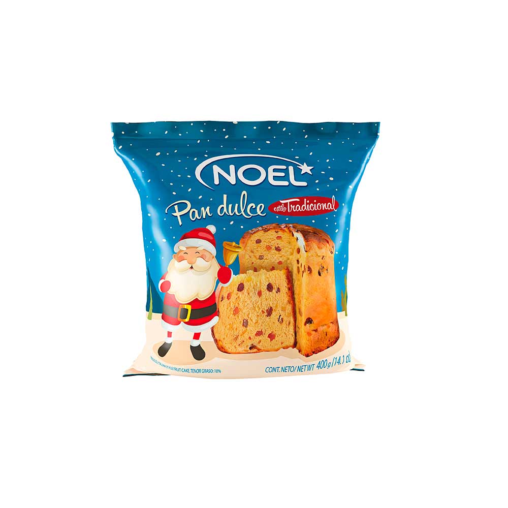 Pan Dulce Noel Con Frutas 400 Gr Vea