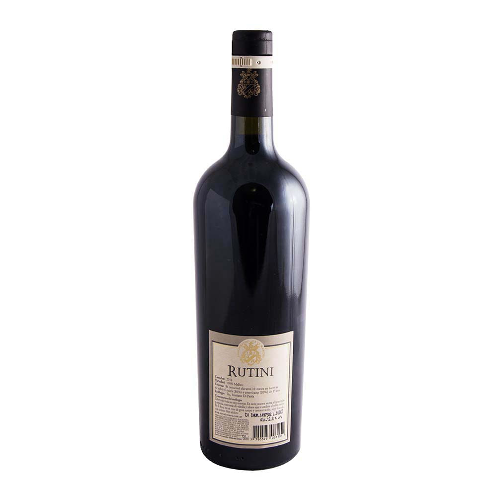 Vino Tinto Rutini Malbec 750 Cc - Vea