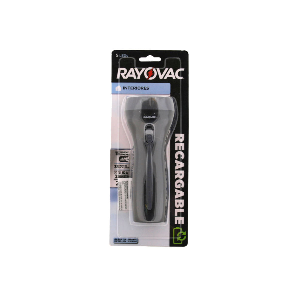 Linterna Recargable Rayovac - Jumbo