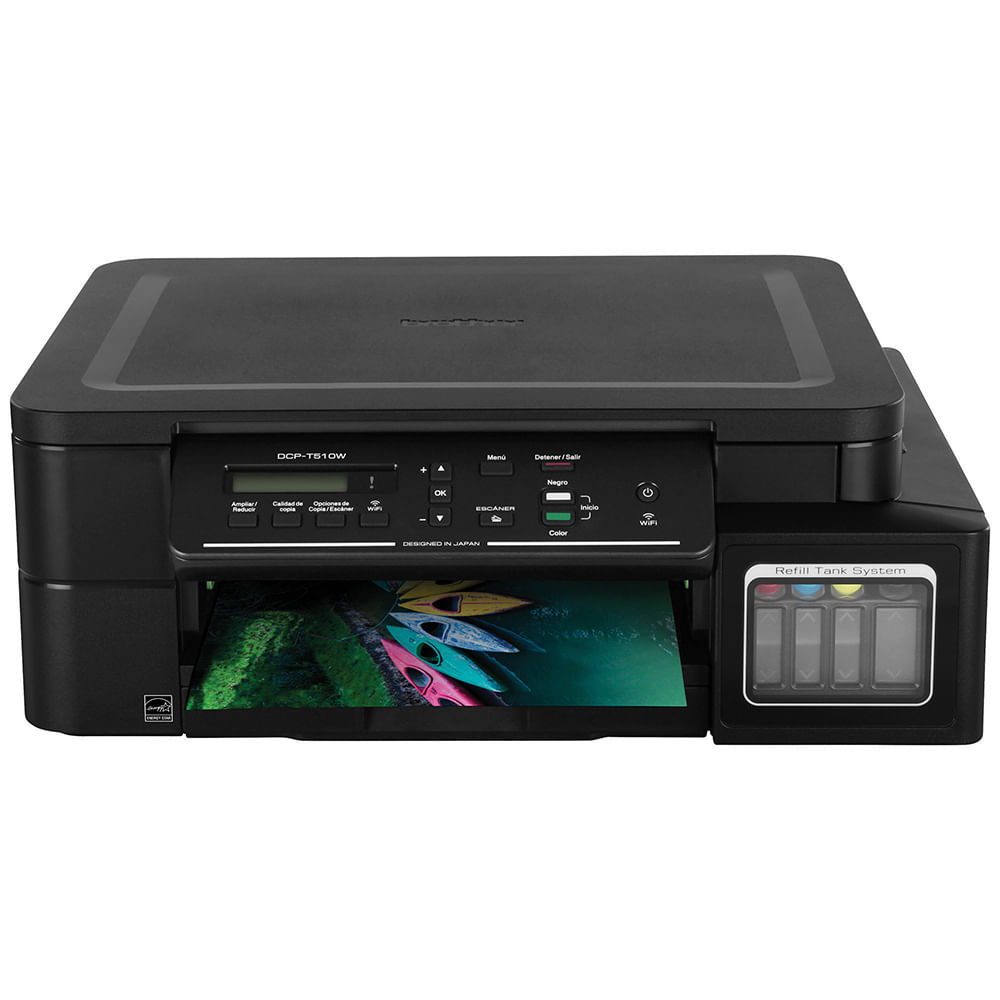 IMPRESORA MULTIFUNCION BROTHER DCPT510W INKTANK - Jumbo