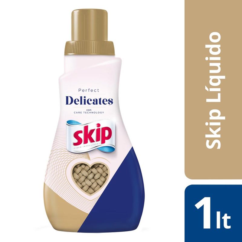 Jabón Líquido Para Ropa Delicada Skip Perfect Delicates Care 1 L - Vea