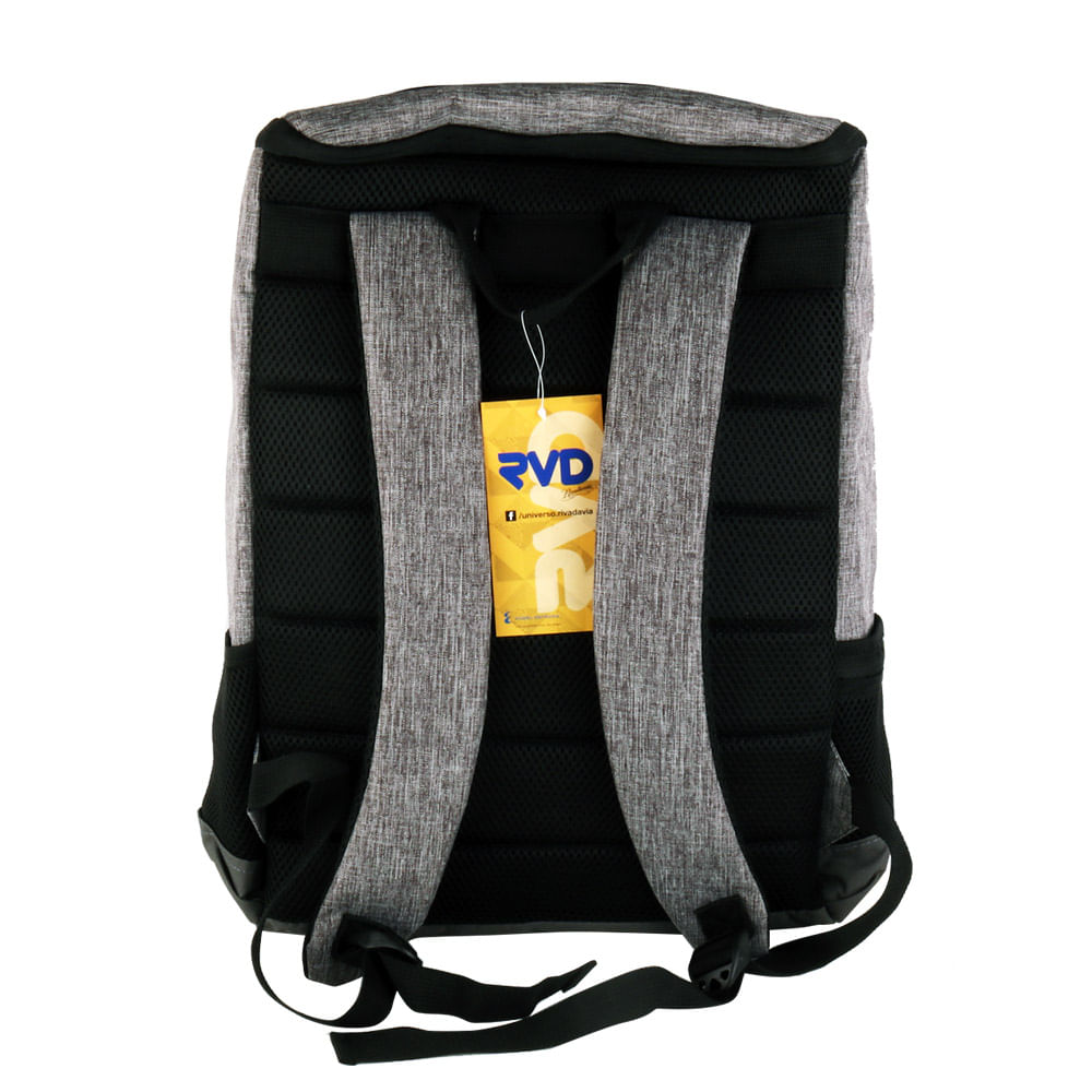 Mochila RVD SELECT NEGRA espalda 31X42X12 CM - Disco