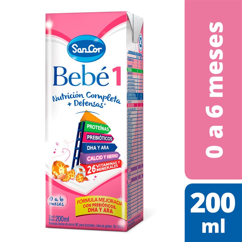 SANCOR BEBE 1 nutrición completa x 200 grs