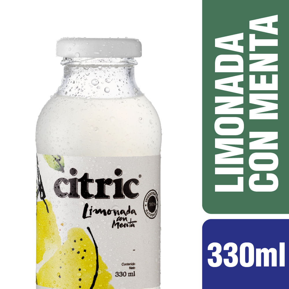 Citric Limonada Con Menta 330 Ml - Disco Citric Limonada Con Menta 330 Ml - Disco