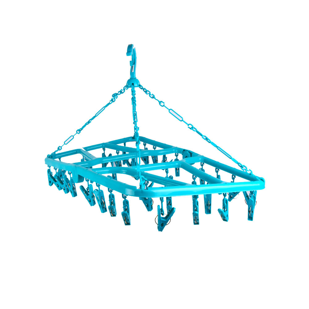 COLGADOR ROPA 36 GANCHOS HORIZONTAL - Vea