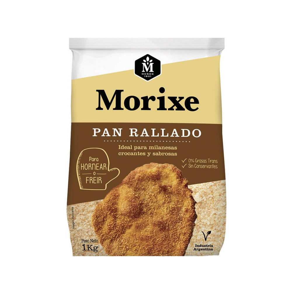 Pan Rallado Morixe 1 Kg - Vea