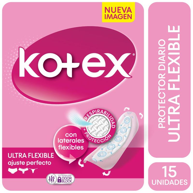 Protectores diarios KOTEX - Vea
