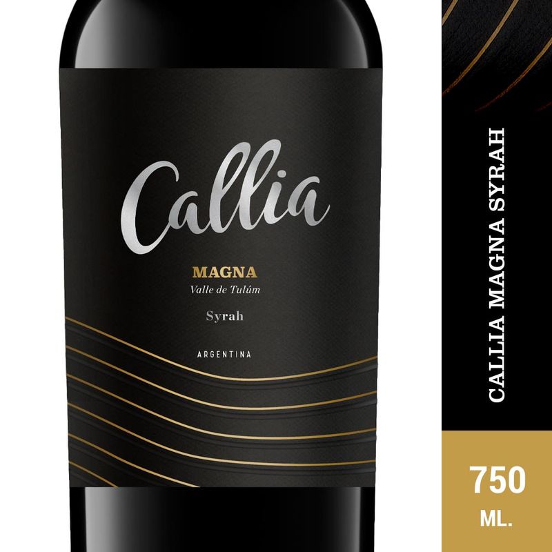 VINO TINTO SYRAH CALLIA MAGNA 750 ML - Jumbo