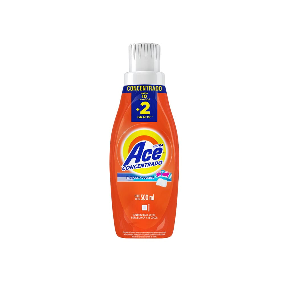 Jabón Líquido Ace Ultra Concentrado 500 ml - Jumbo
