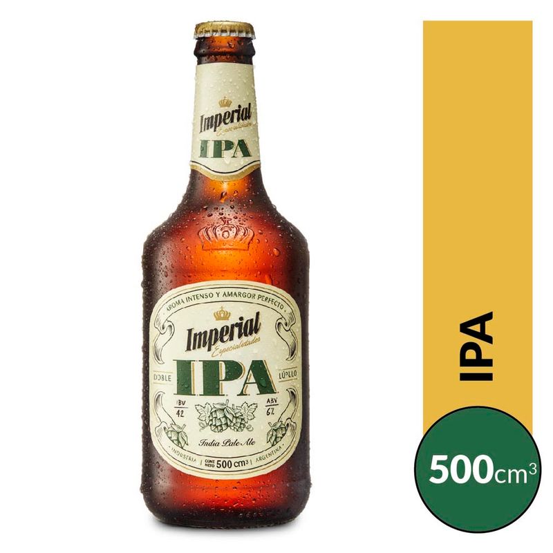 cerveza IMPERIAL Ipa 500cc - Disco