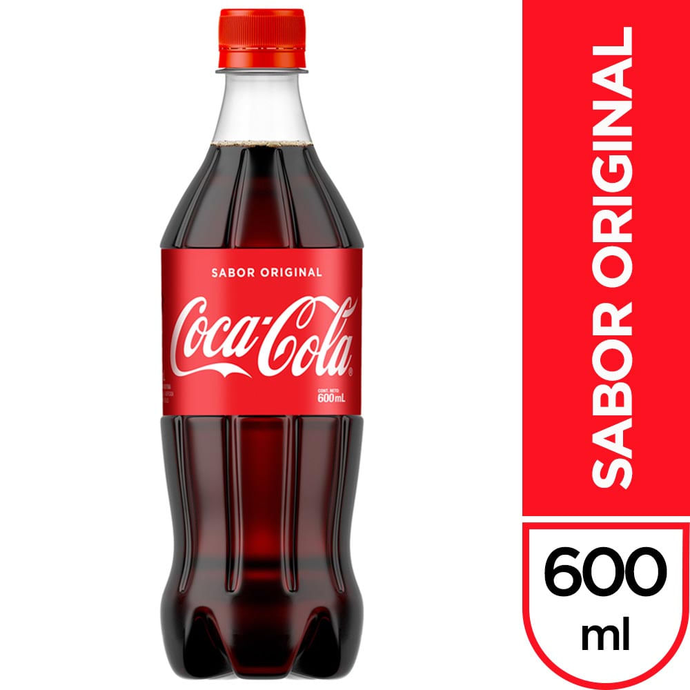 COCA-COLA SABOR ORIGINAL 600 ML - Disco COCA-COLA SABOR ORIGINAL 600 ML - Disco