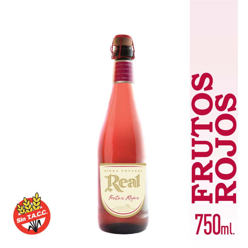 sidra REAL frutos rojos - Disco