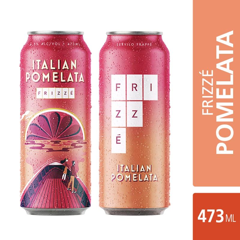 Frizze Italian Lim Lata 473 Ml - Disco