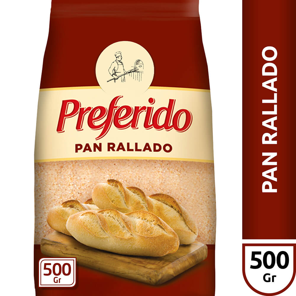 Pan Rallado Preferido x500 Gr - Jumbo
