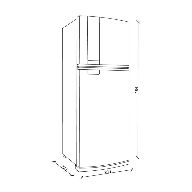 HELADERA WHIRLPOOL NO FROST WRM56K1 462 L EVOX - Vea