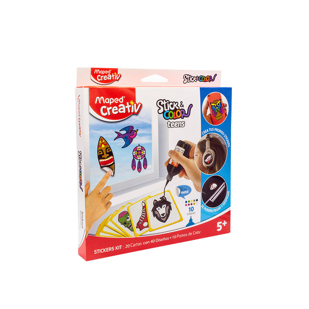 Set STICK & COLOR - TEENS - Vea