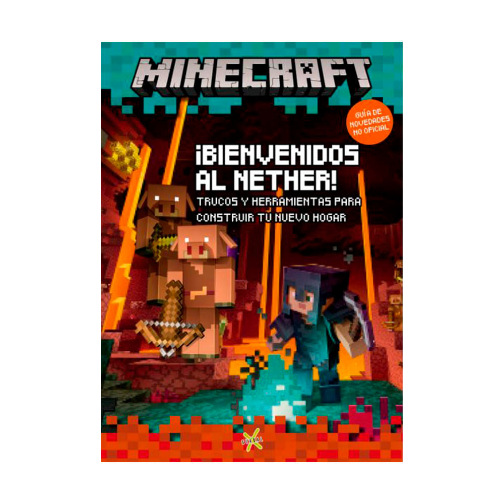 LIBROS MINECRAFT-BIENVENIDOS A NETHER - Disco