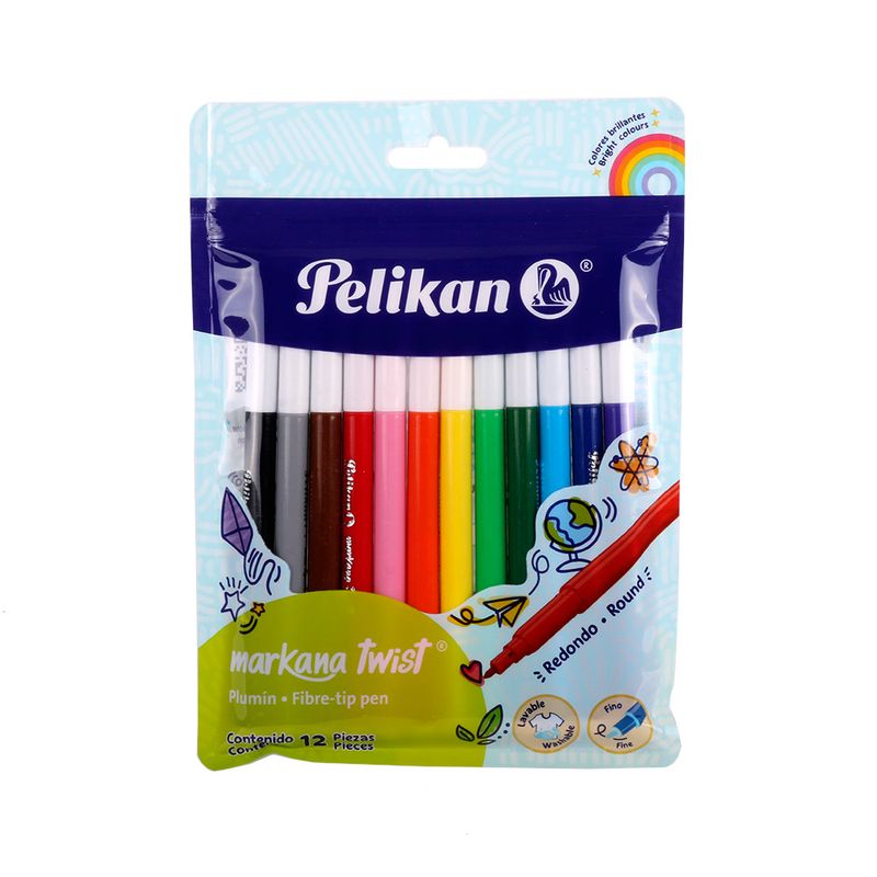 Marcadores Markana Twist Pelikan - Jumbo