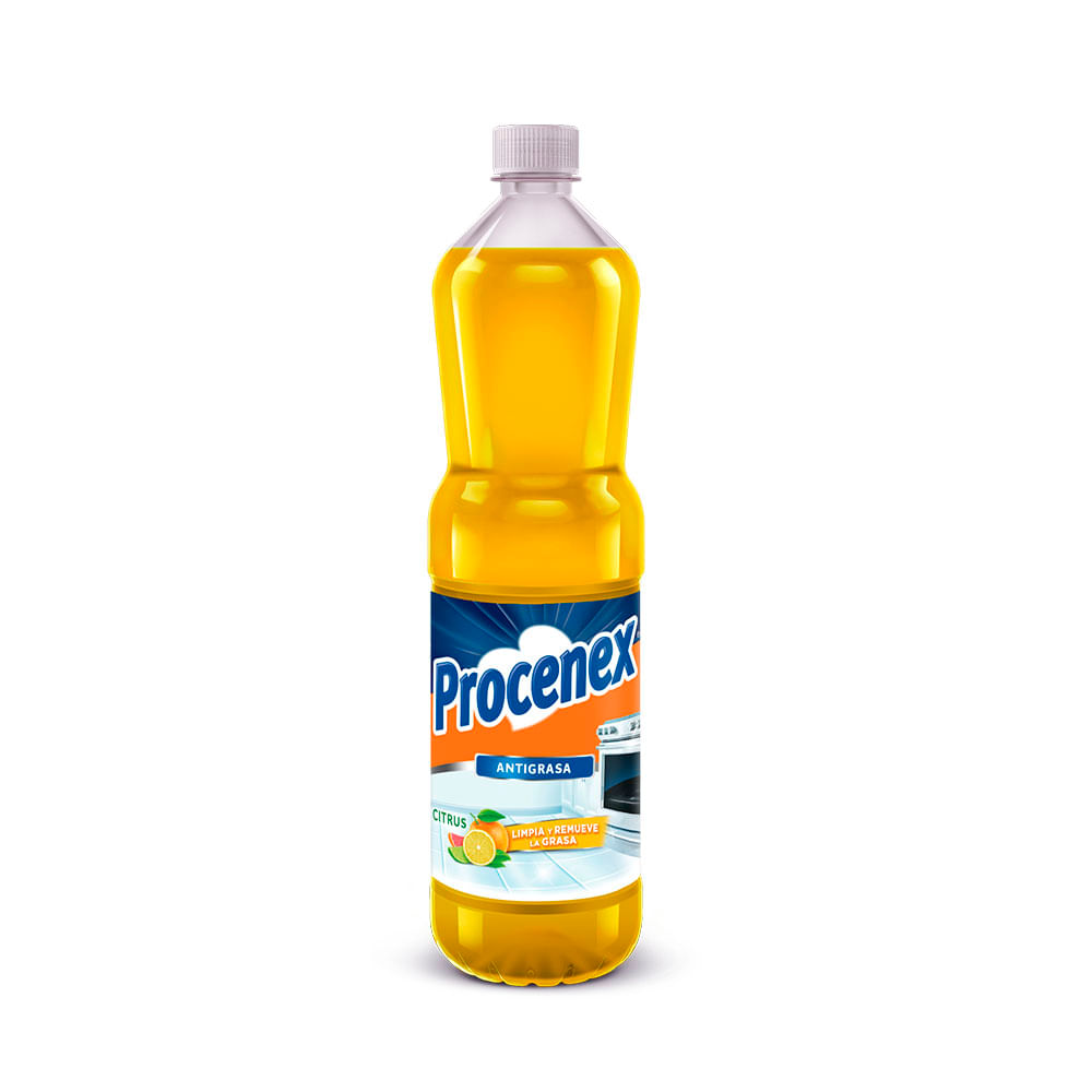 Limpiador Líquido Procenex Antigrasa Citrus 900ml - Jumbo