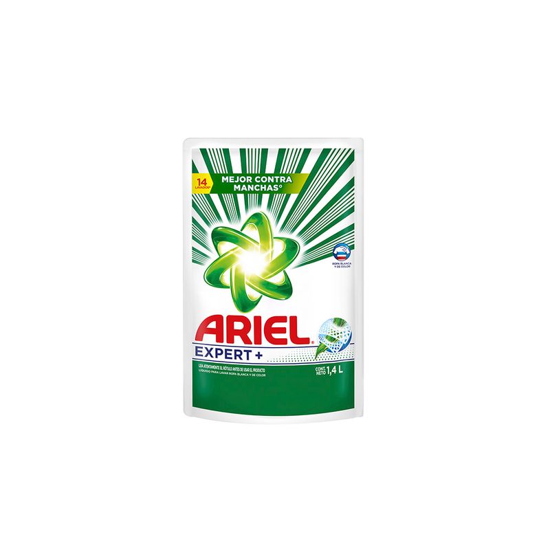 jabon ropa ARIEL Expert Pouch 1.4lt - Disco