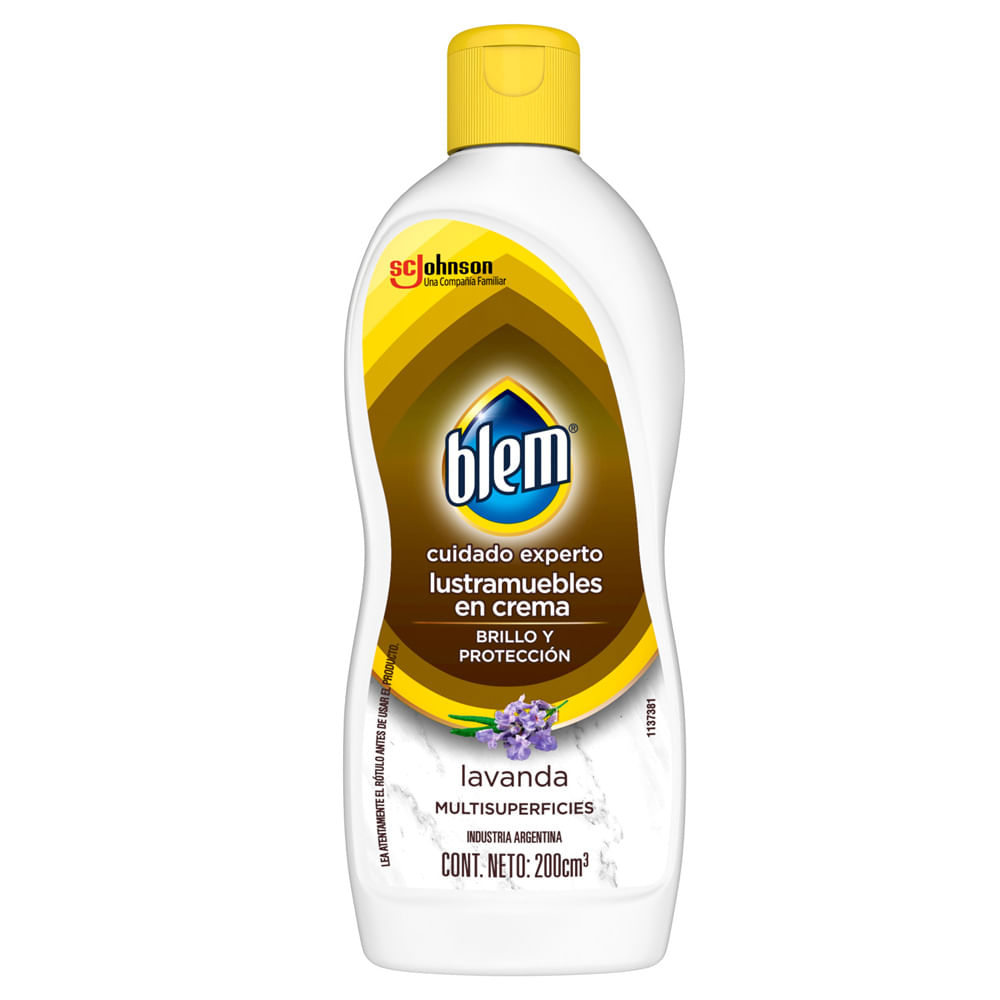 Lustramuebles Blem Lavanda en Crema 200ml - Jumbo