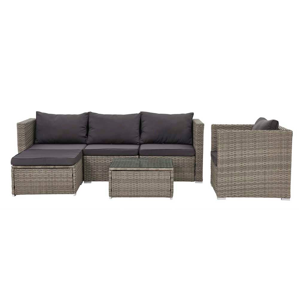 SET LIVING MODULAR RATTAN NEW DALI 6PZS OUTZEN - Jumbo