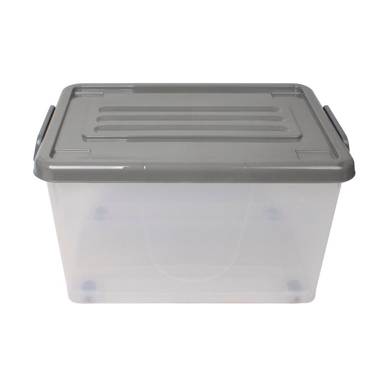 Caja Org 26lt Rueda Trans T.color 2c -1u - Jumbo