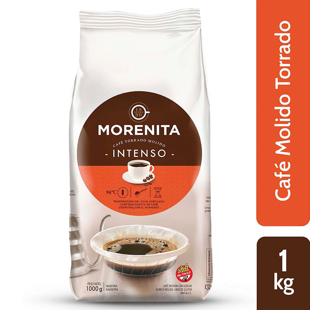 Café Molido MORENITA Intenso 1KG. - Disco