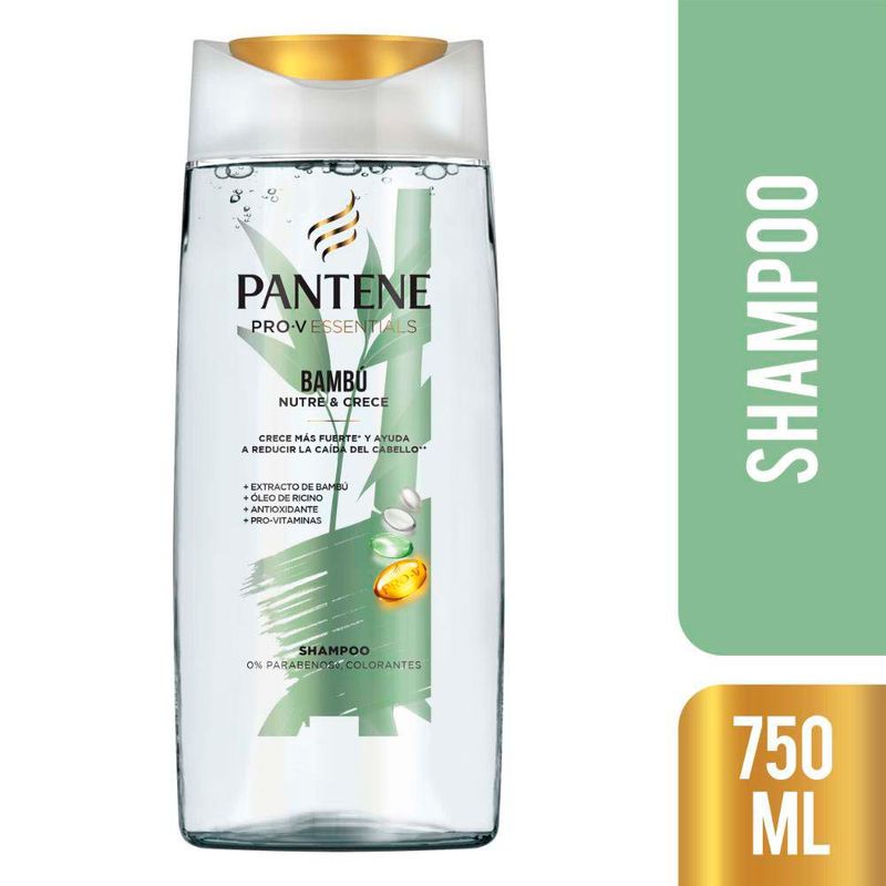 shampoo PANTENE prov essentials bambu 750ml - Vea