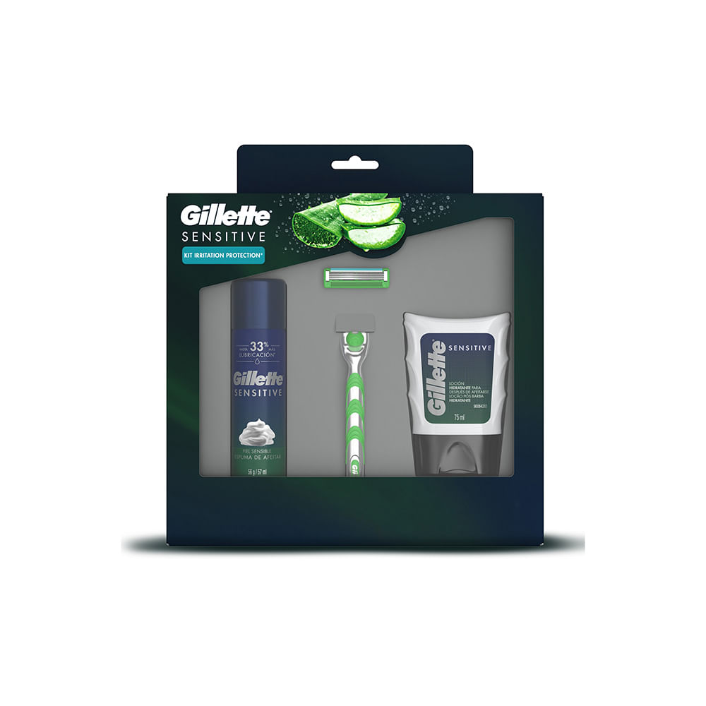kit GILLETTE sensitive protection - Vea