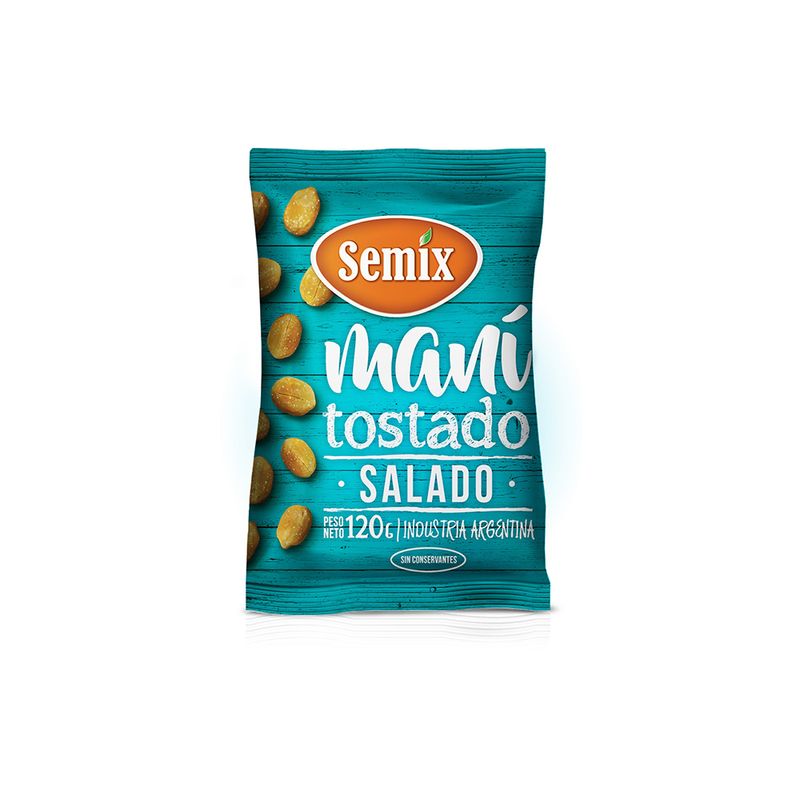 maní salado SEMIX 120 gr - Disco