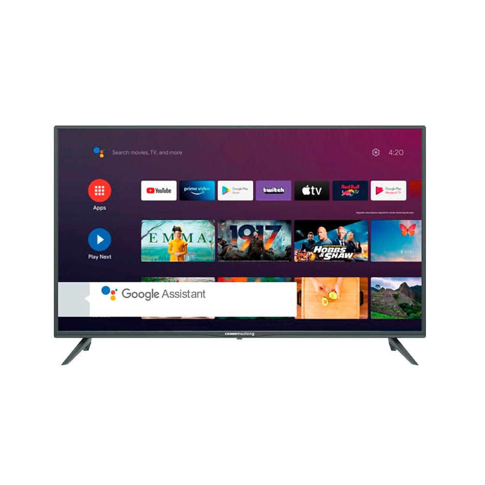 LED ANDROID TV CROWN MUSTANG 43 FHD - Vea