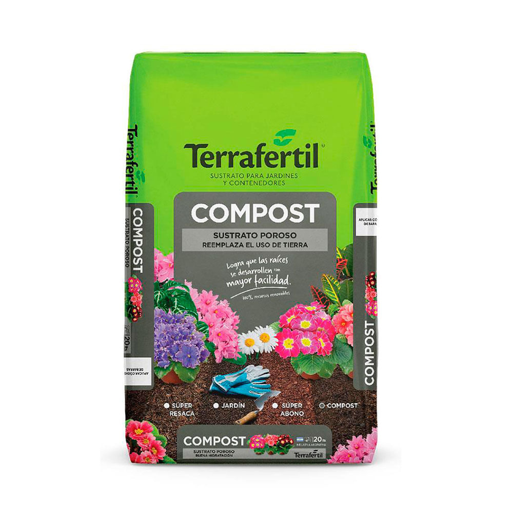 Compost Orgánico Terrafertil 20 L - Jumbo