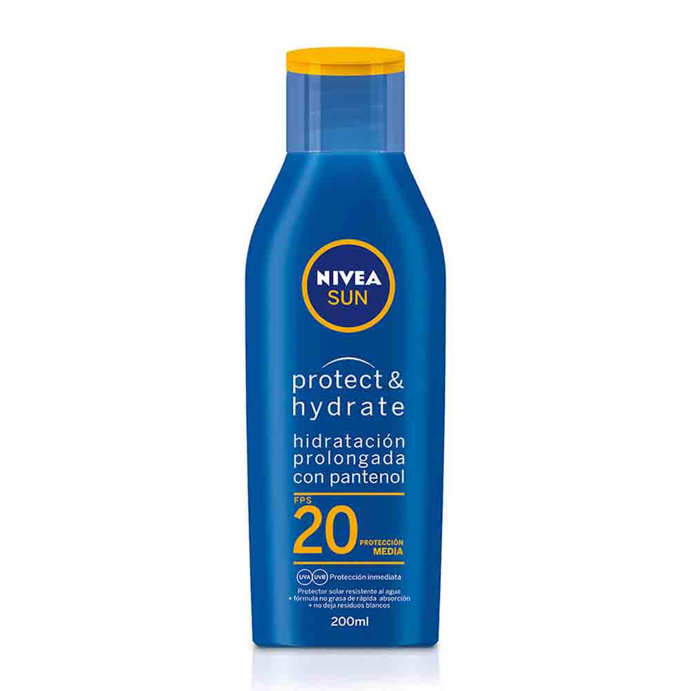 PROTECTOR SOLAR NIVEA PROTECT & HYDRATE FPS 20 200 ML