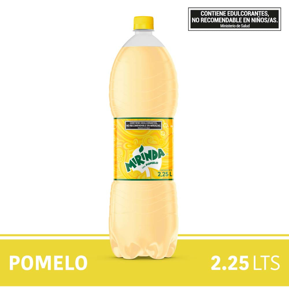 gaseosa MIRINDA Pomelo 2.25lt - Disco gaseosa MIRINDA Pomelo 2.25lt - Disco
