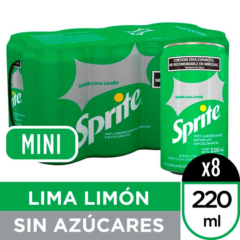 gaseosa SPRITE Lima Limon Zero 220cc - Disco