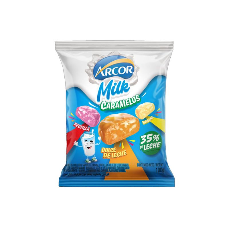 Caramelos Milk Arcor X100Gr - Jumbo