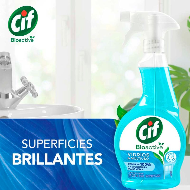 limpiador CIF vidrios bioactive DP 450ml - Jumbo