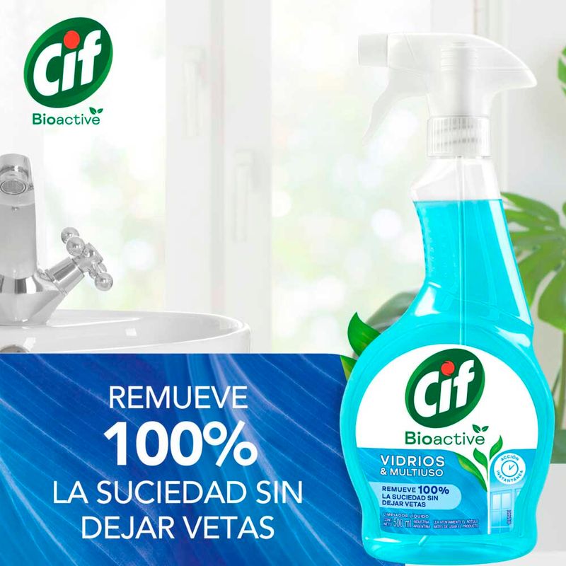 Limpiador Cif Vidrios Bioactive Dp 450ml Disco