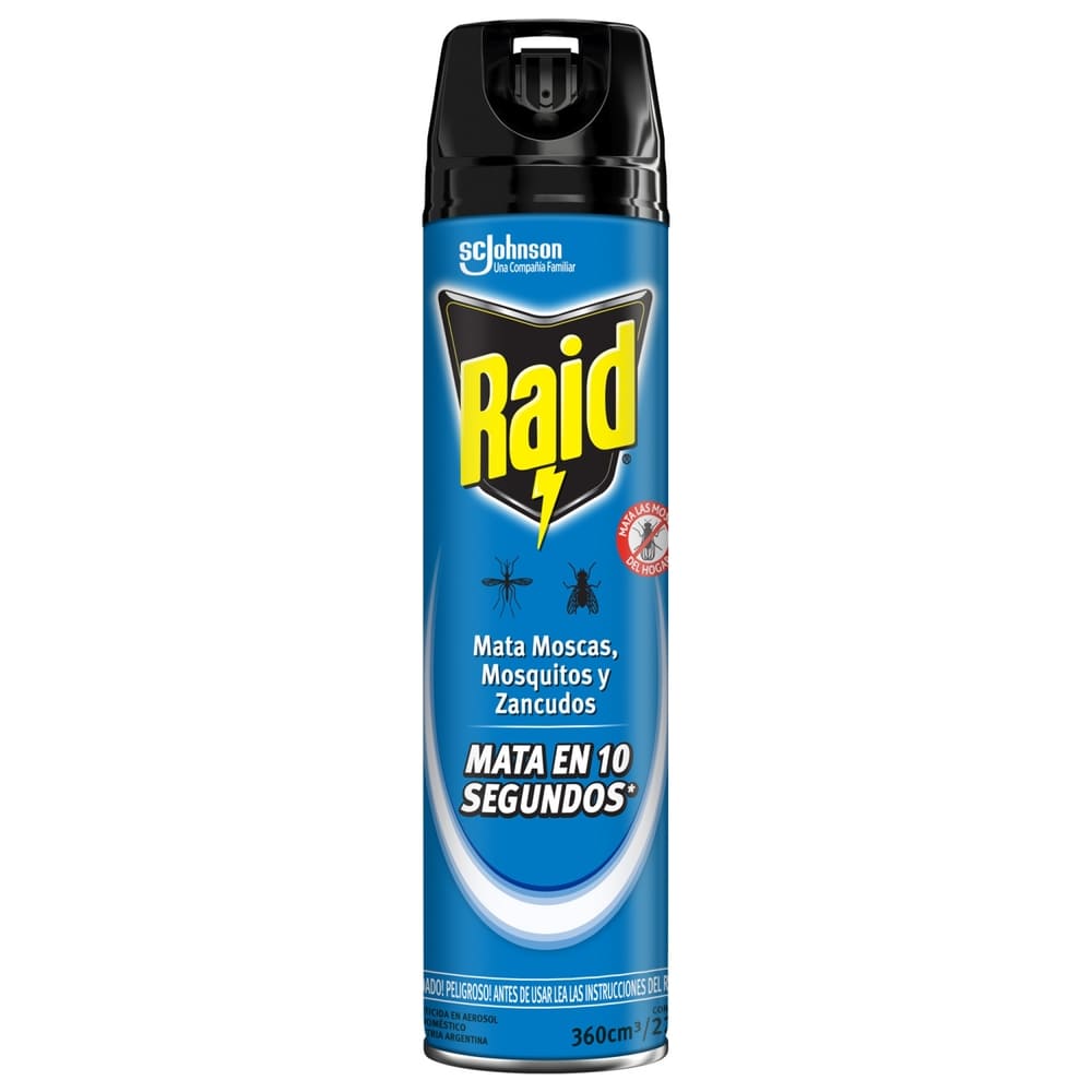 INSECTICIDA RAID MATA MOSCAS Y MOSQUITOS NUEVA FÓRMULA X2 MÁS RÁPIDO EN ... INSECTICIDA RAID MATA MOSCAS Y MOSQUITOS NUEVA FÓRMULA X2 MÁS RÁPIDO EN ...