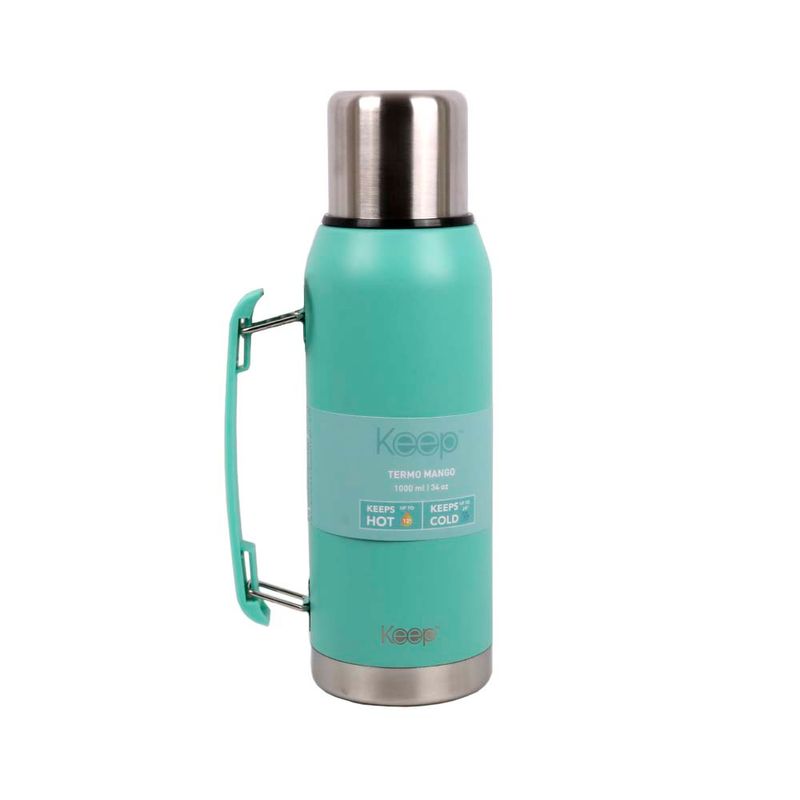Termo Con Pico Y Asa Acero Inoxidable X 1 U Keep - Disco