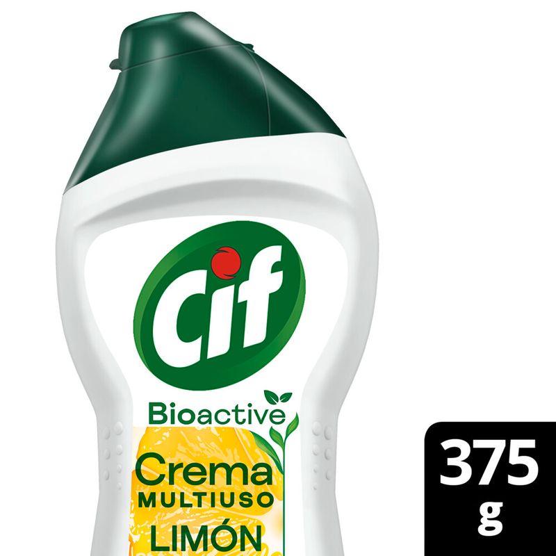 limpiador cremoso CIF bioactive limon 350g - Disco