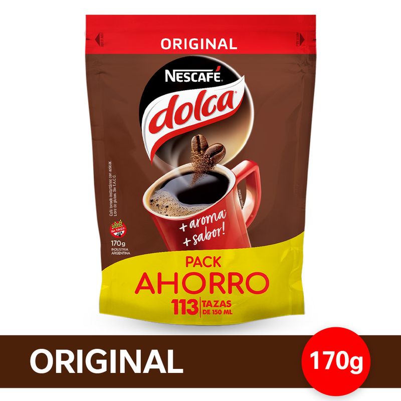Café Dolca Original Nescafé® 170 Gr - Disco