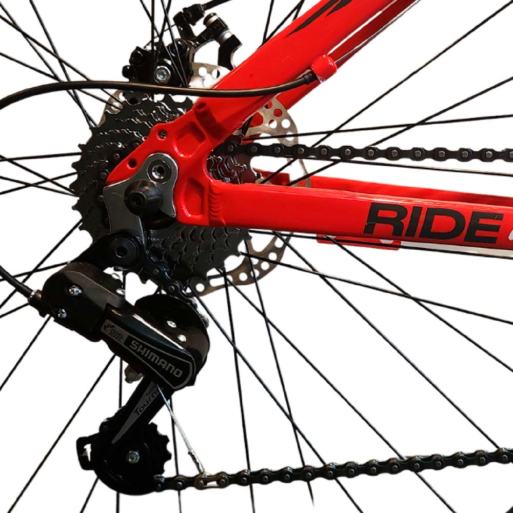 Bicicleta Rodado 29 Mtb Smash Rojo y Negro L - Jumbo