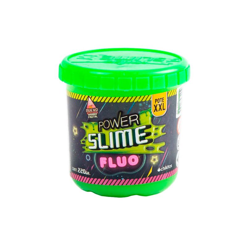 SUPER POWER SLIME FLUO CHIKITOYS - Jumbo